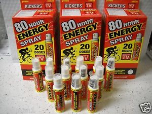 Kickers 80 Hour Energy Spray review