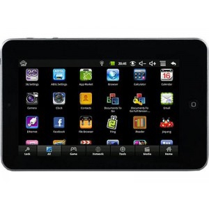 Tablet Wondermedia WM8650 Android 2.2 review