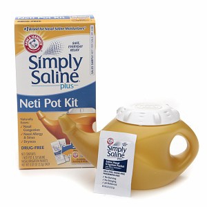 Arm and Hammer Simply Saline Plus Neti Pot Kit review