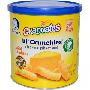 Gerber Graduates Lil Crunchies Mild Cheddar Flavor review