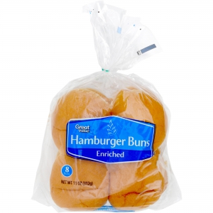 Great Value 8 Enriched Jumbo Hamburger Buns review