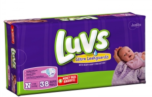 Luvs Diapers with ultra leakguard review