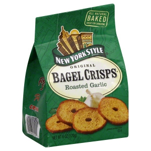 Clancy’s Mini Bagel Chips Roasted Garlic review
