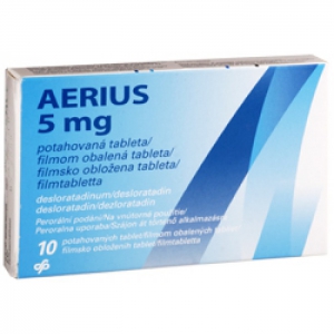 Aerius (Desloratidine) 5mg tab review