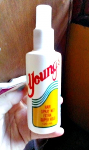 Young’s Hair Spray Net Extra Super Hold 120ml review