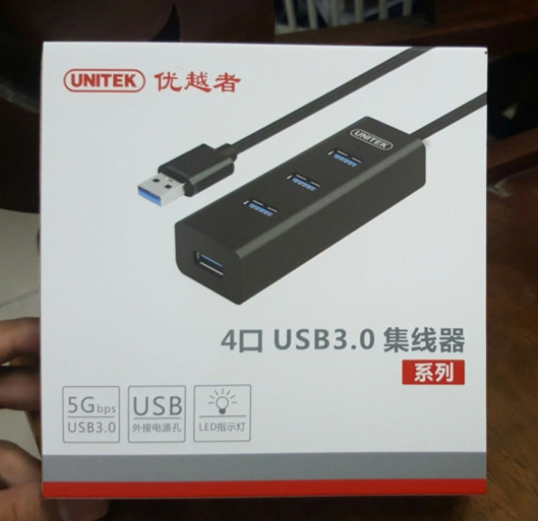 Unitek Y-3089 USB 3.0 4-Port Hub review