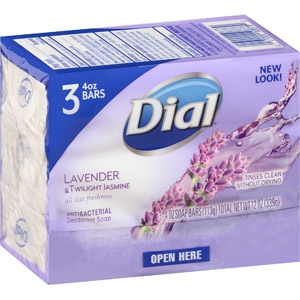 Dial Lavender & Twilight Jasmine Antibacterial Deodorant Bar Soap review