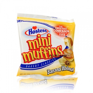 Hostess Mini Muffins Banana Walnut review