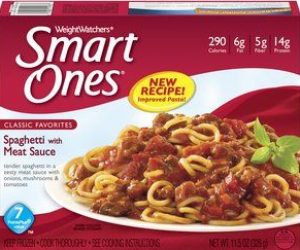 Weight Watchers Smart Ones Spaghetti with Meat Sauce Frozen Dinner review