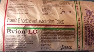 Evion LC (Vitamin E Acetate and Levocarnitine) Tablet review
