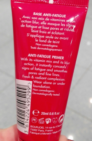 Bourjois Healthy Mix Anti-Fatigue Blurring Primer review