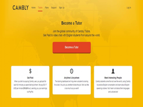 Cambly - English Tutoring Website review
