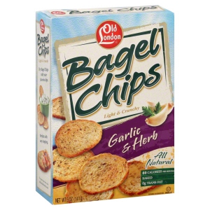 Clancy’s Mini Bagel Chips Roasted Garlic review