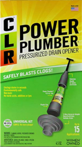 CLR Power Plumber Pressurized Drain Opener Plunger Kit review