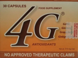 Review: 4G antioxidant