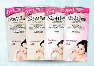 SkinWhite Advanced Whitening Face Cream Powder in Light Biege review