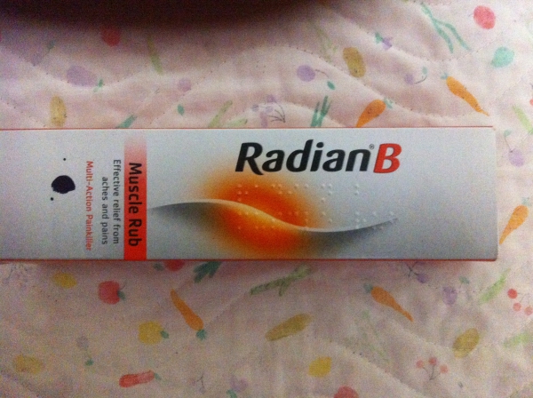 Radian B Muscle Rub review