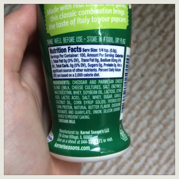 Kernel Season’s Popcorn seasoning review