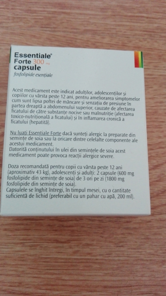 Essentiale Forte 300 mg by Sanofi Natural Cleansing Liver Supplement review