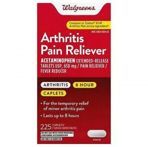 Walgreens Arthritis Pain Reliever 650 mg Caplets review