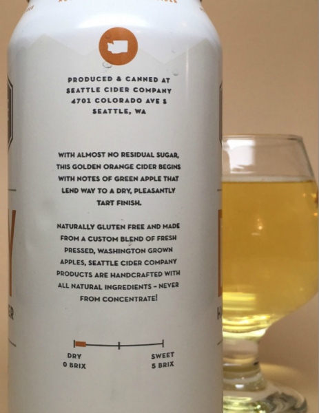 Seattle Cider Co. Dry Hard Cider review