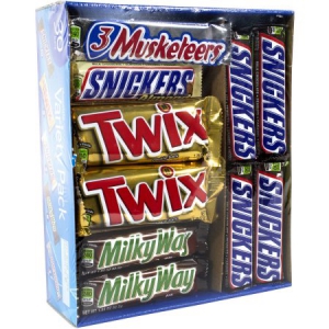 30 Count Chocolate Bar Variety Pack review