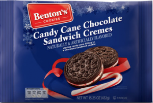 Benton’s Cookies Candy Cane Chocolate Sandwich Cremes review