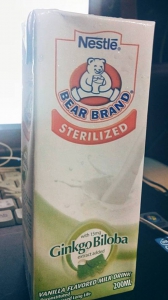 Bearbrand Sterilized Gingko Biloba with addition of Vanilla Flavor Milk ...