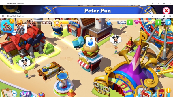 Disney magic kingdom virtual game - zopadr