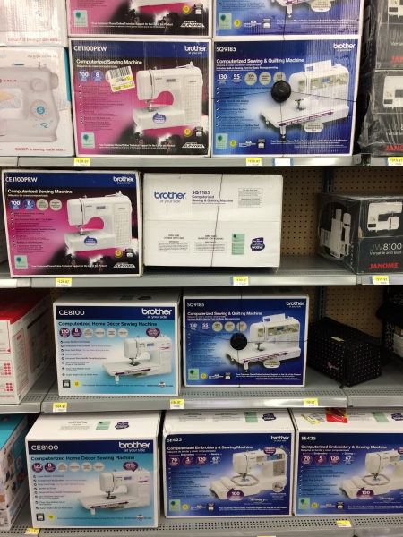 Wal-Mart Super Center Sewing and Crafts Department review