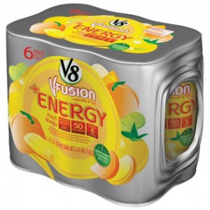 V8 V-fusion Peach Mango Juice review