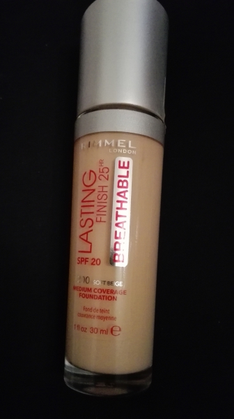 Rimmel Lasting Finish 25H Breathable foundation review