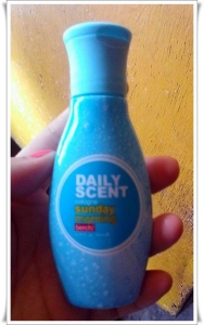 Bench Daily Scents Cologne Sunday Morning review