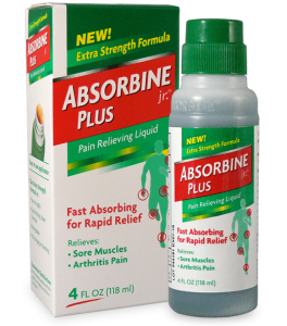 Absorbine Jr Pain Relieving Liquid review