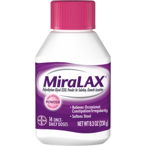 MiraLAX: Laxative review