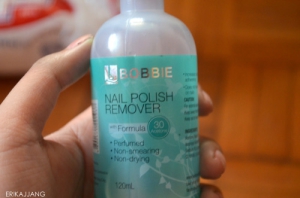 Bobbie Nail Polish Remover review