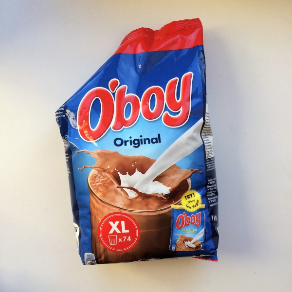 O’boy Original chocolate drink mix review