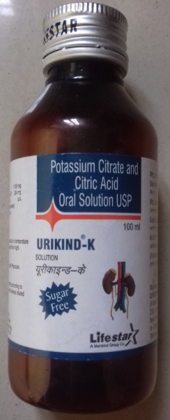 Urikind - K (Potassium Citrate and Citric Acid Oral Solution) review
