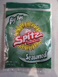 Spitz Sunflower Seeds “Seasoned” review