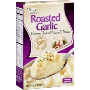 Kroger instant mashed potatoes with garlic review