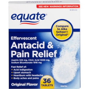 Equate-Effervescent antacid review