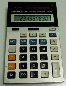 Casio JS 10 LA Operation Manual Calculator review